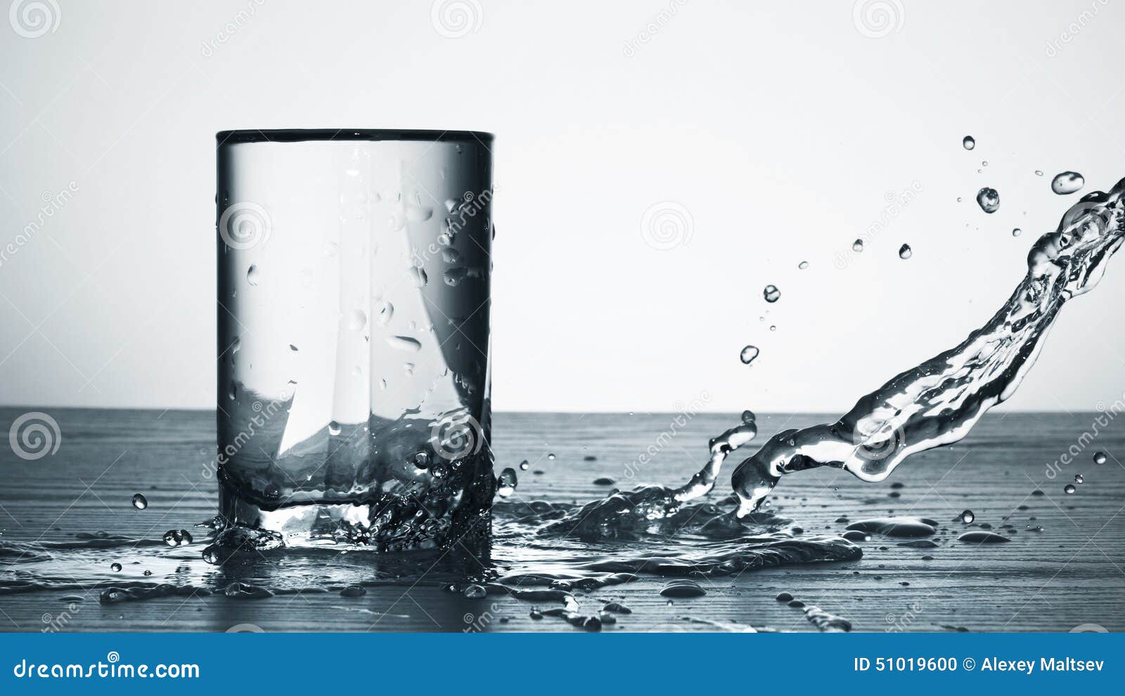 Water Flowing and Splashing Stock Photo - Image of healthy, blue: 51019600