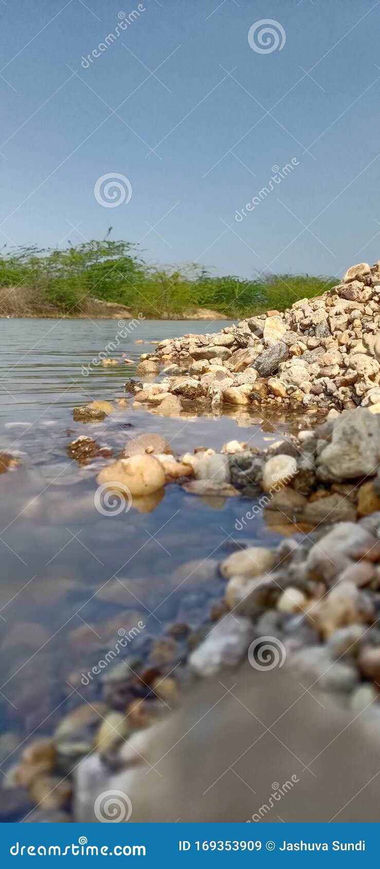 Stream Channels In Orange Deposits Of Geothermal Area, Yellowstone ...