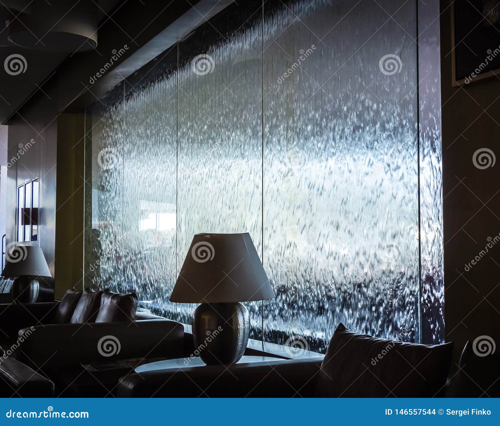 Water Flows through the Glass Stock Photo - Image of clear, detail ...
