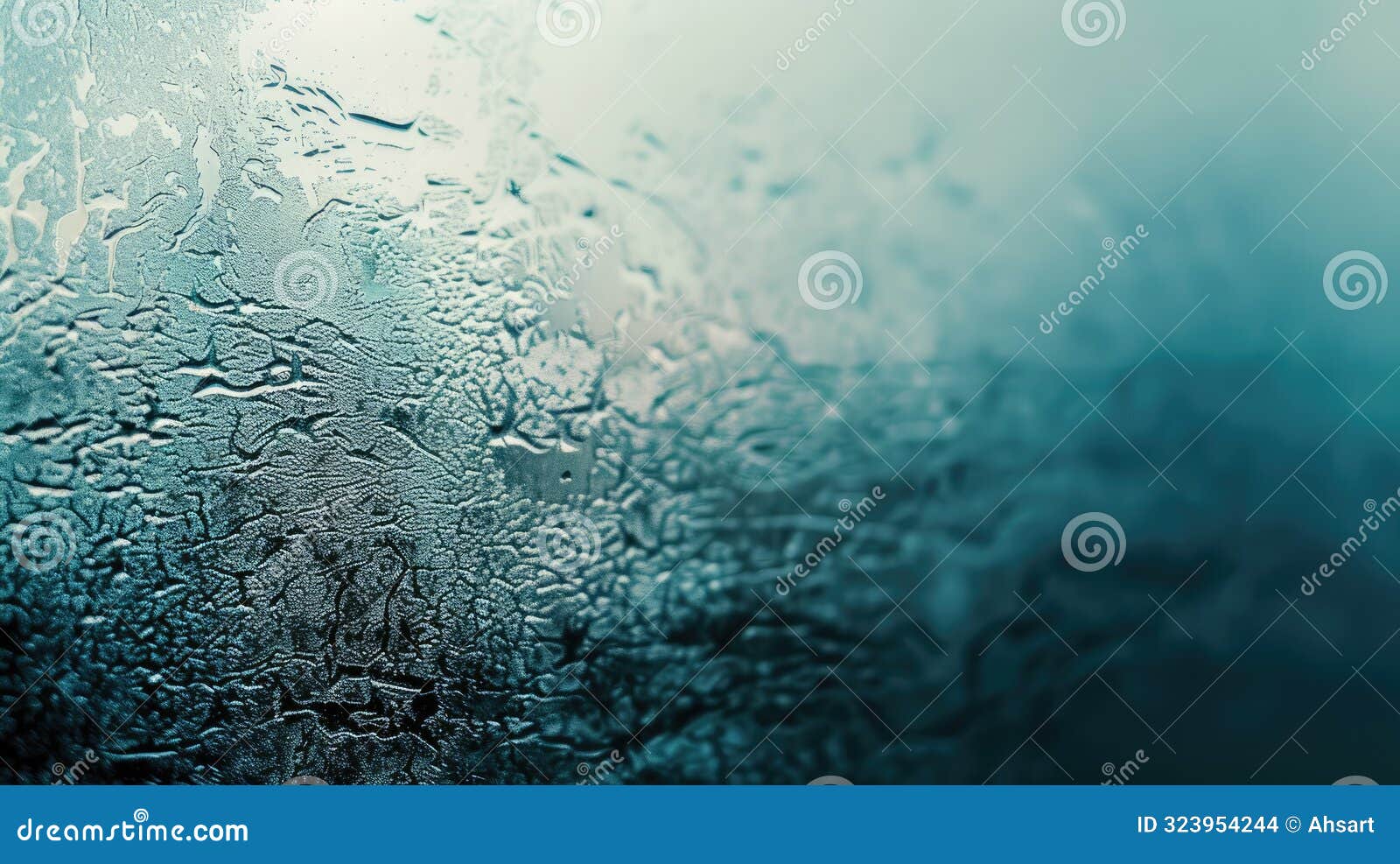 Water Fogged Glass. Textured Wet Glass for Background Stock ...