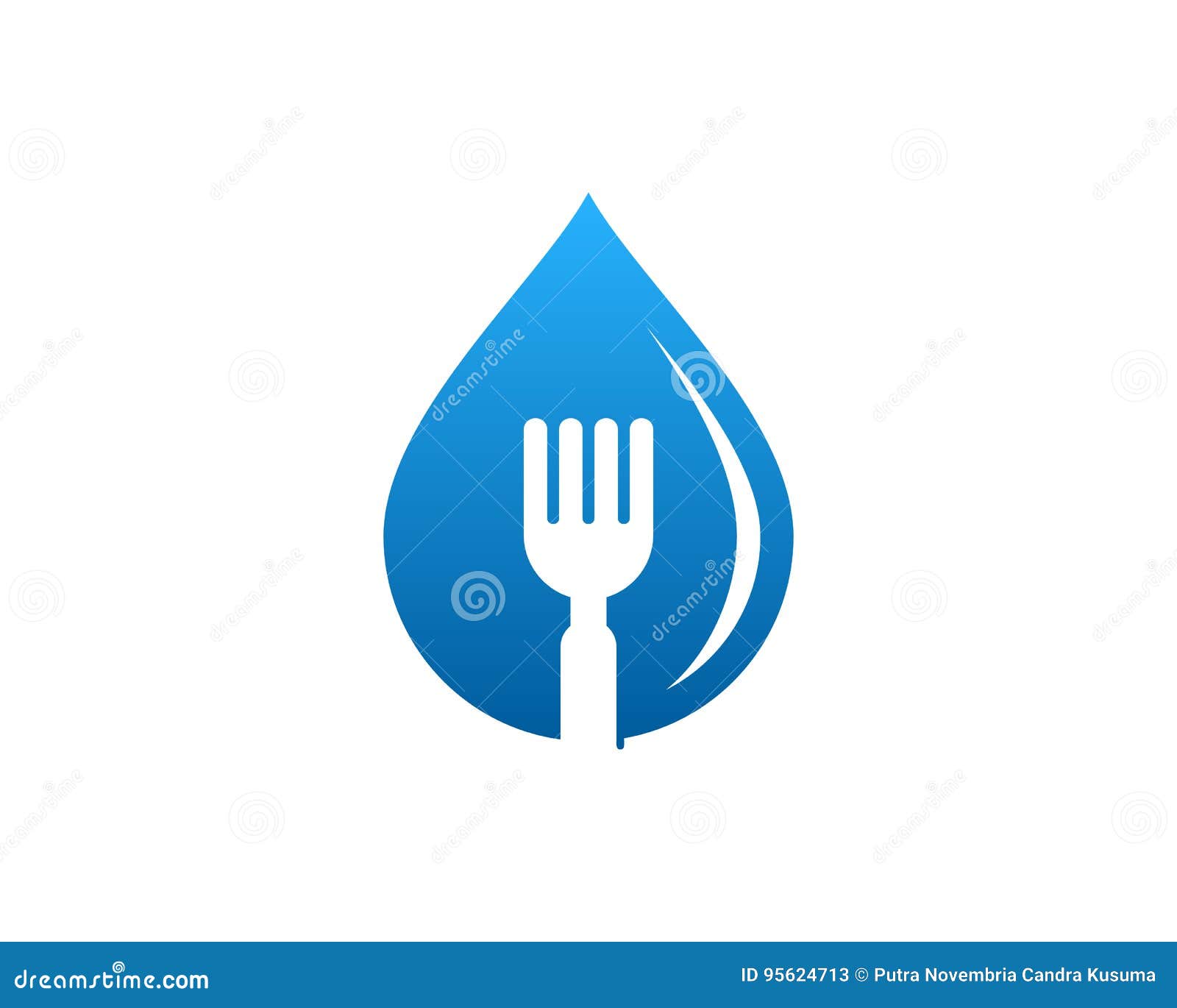 Water Food Icon Logo Design Element Stock Vector - Illustration of ...