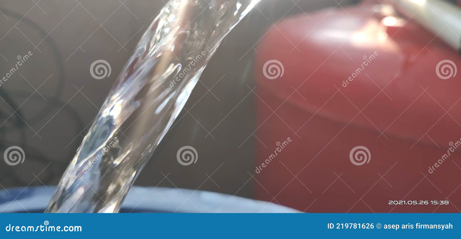The water fool stock photo. Image of blue, drink, reflection - 219781626