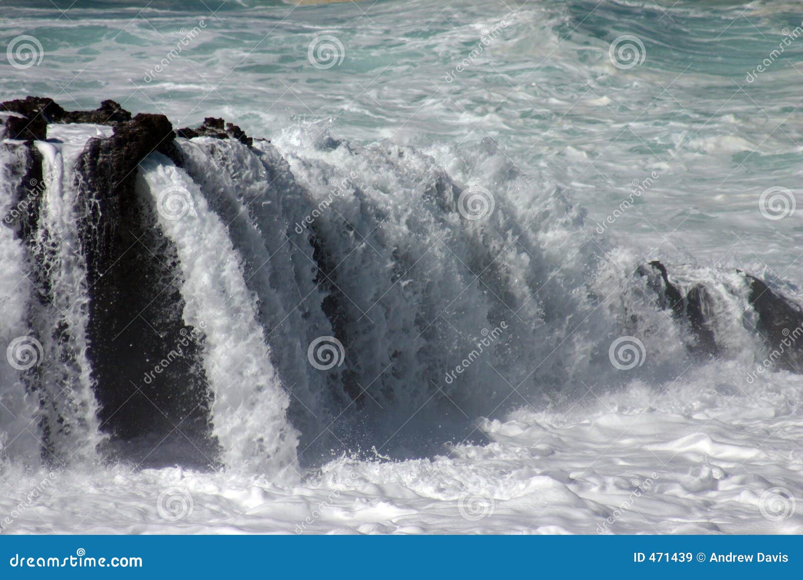 Water with Force stock image. Image of pour, danger, sunny - 471439
