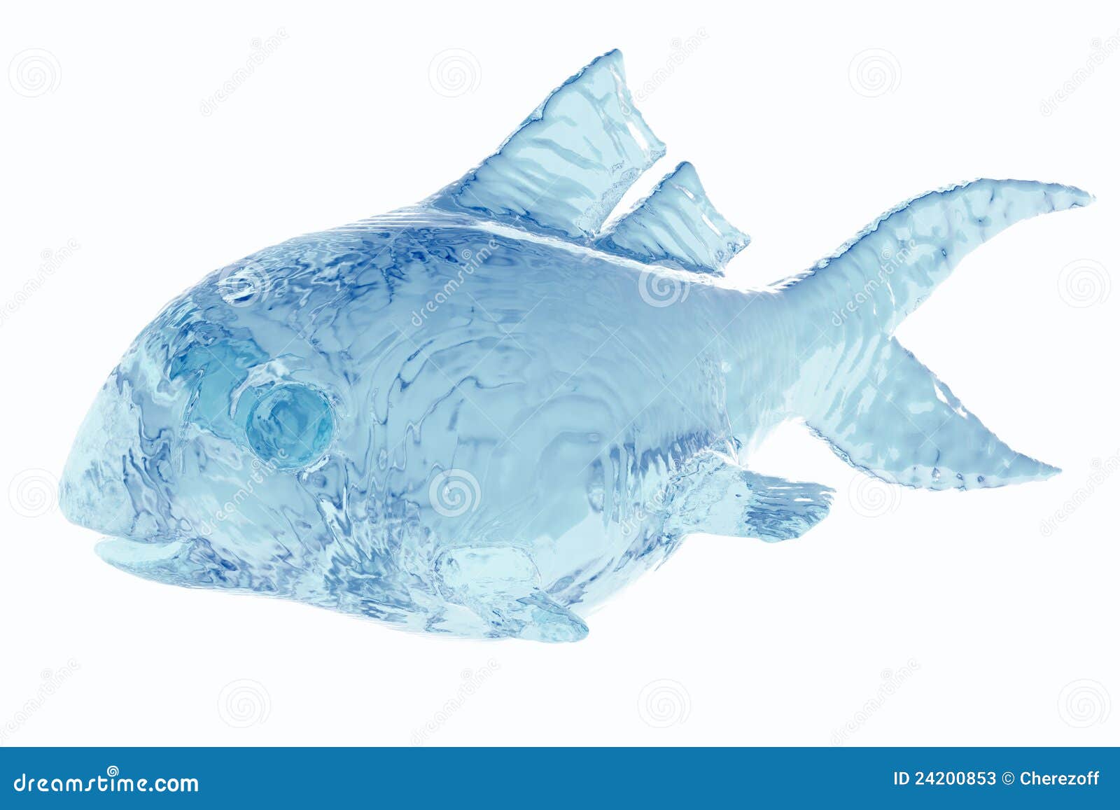 Water in form fish stock illustration. Illustration of fish - 24200853