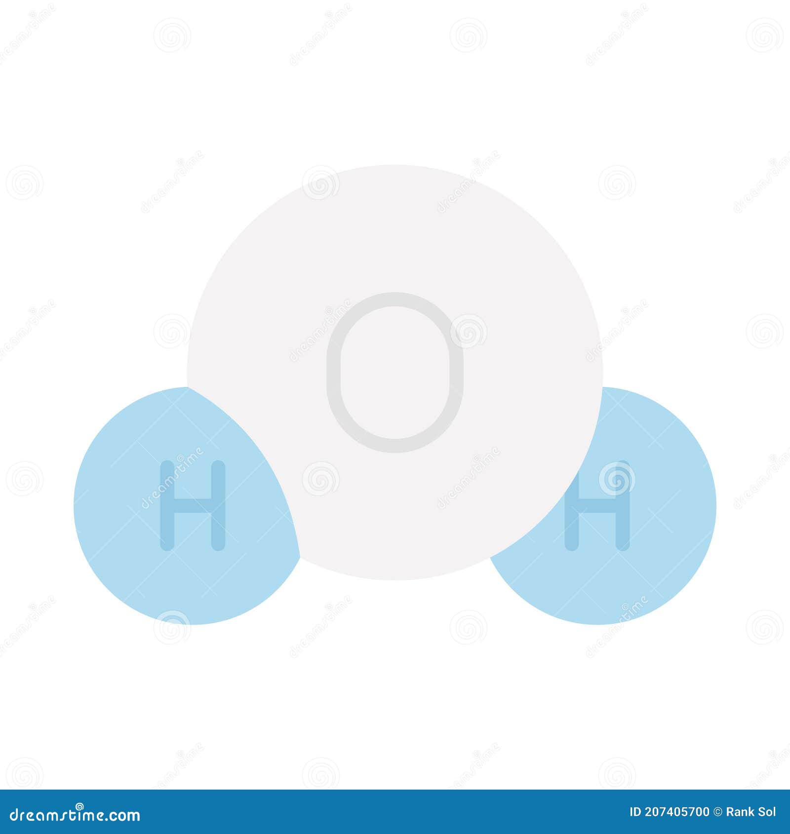 Water Formula Isolated Vector Icon that Can Be Easily Modified or ...