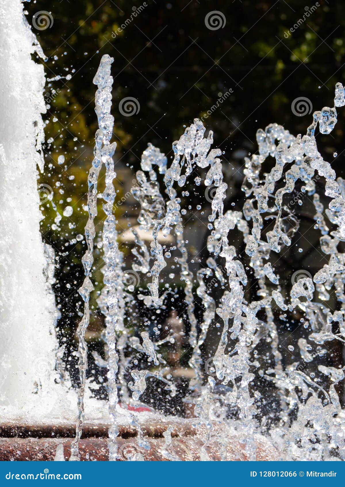 Water Fountain - Closeup Shot Stock Photo - Image of bubbles, splashing ...