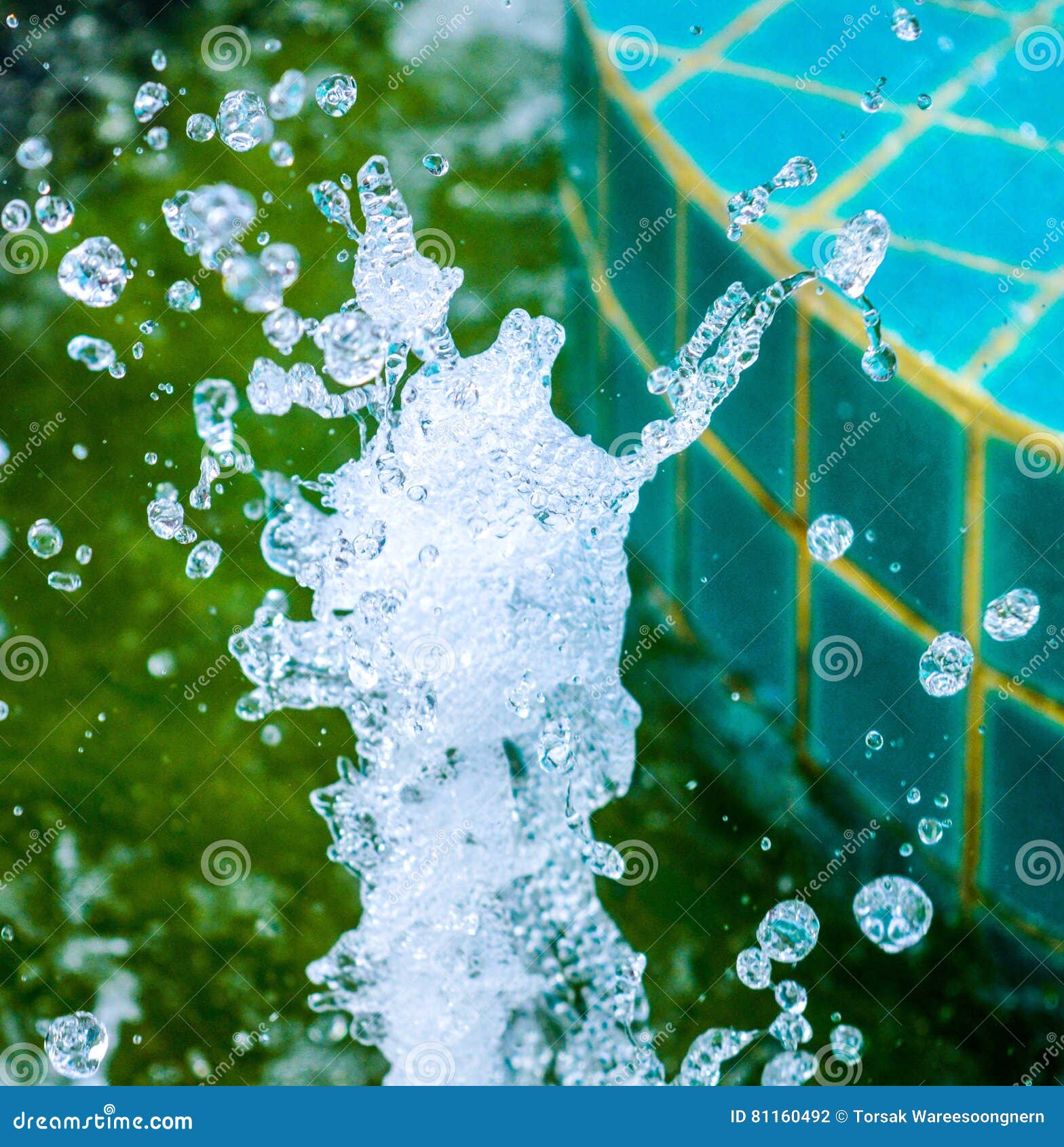 Water stock photo. Image of fountain, explode, water - 81160492