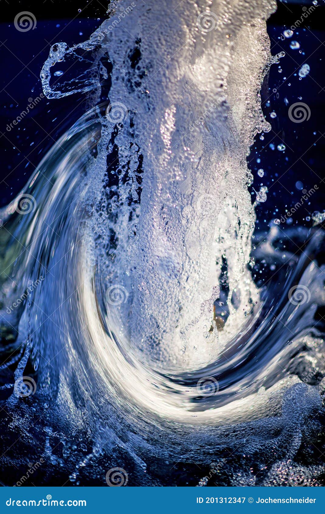 Water Fountain is Springing Up Stock Image - Image of surface, fountain ...