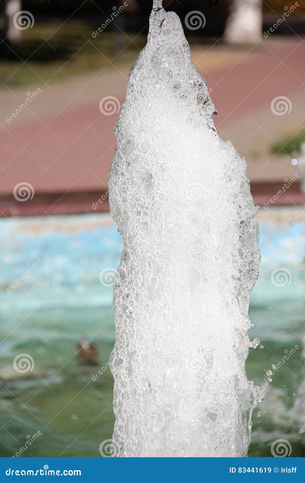 Water in the fountain stock image. Image of structure - 83441619