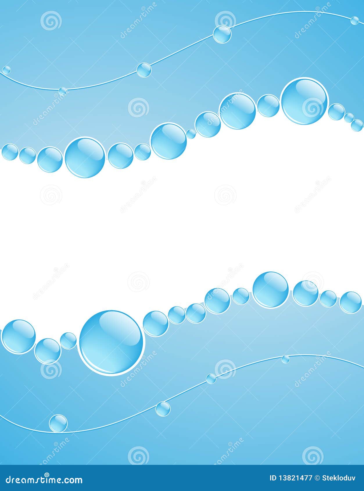 Water frame stock vector. Illustration of banner, froth - 13821477