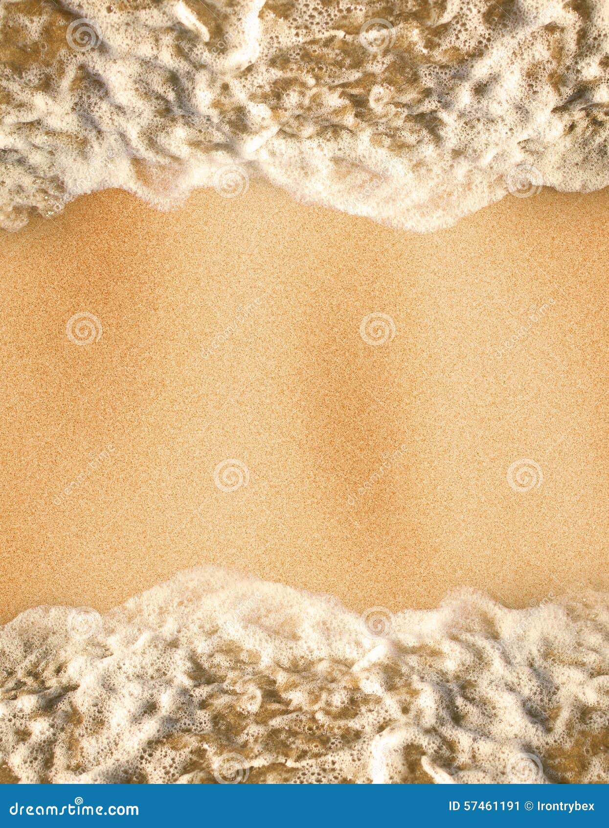 Water Frame Painting. Aqua Frame On Transparent Background. Marine ...