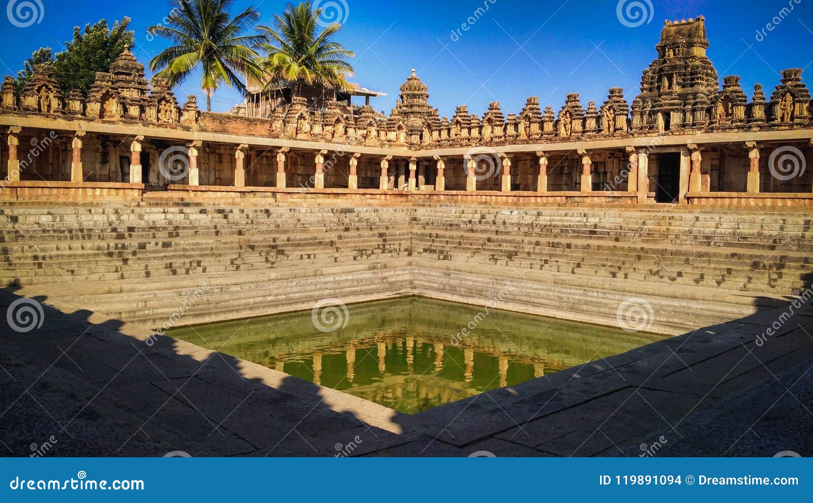 Water Front Inside the Temple Editorial Stock Image - Image of temples ...