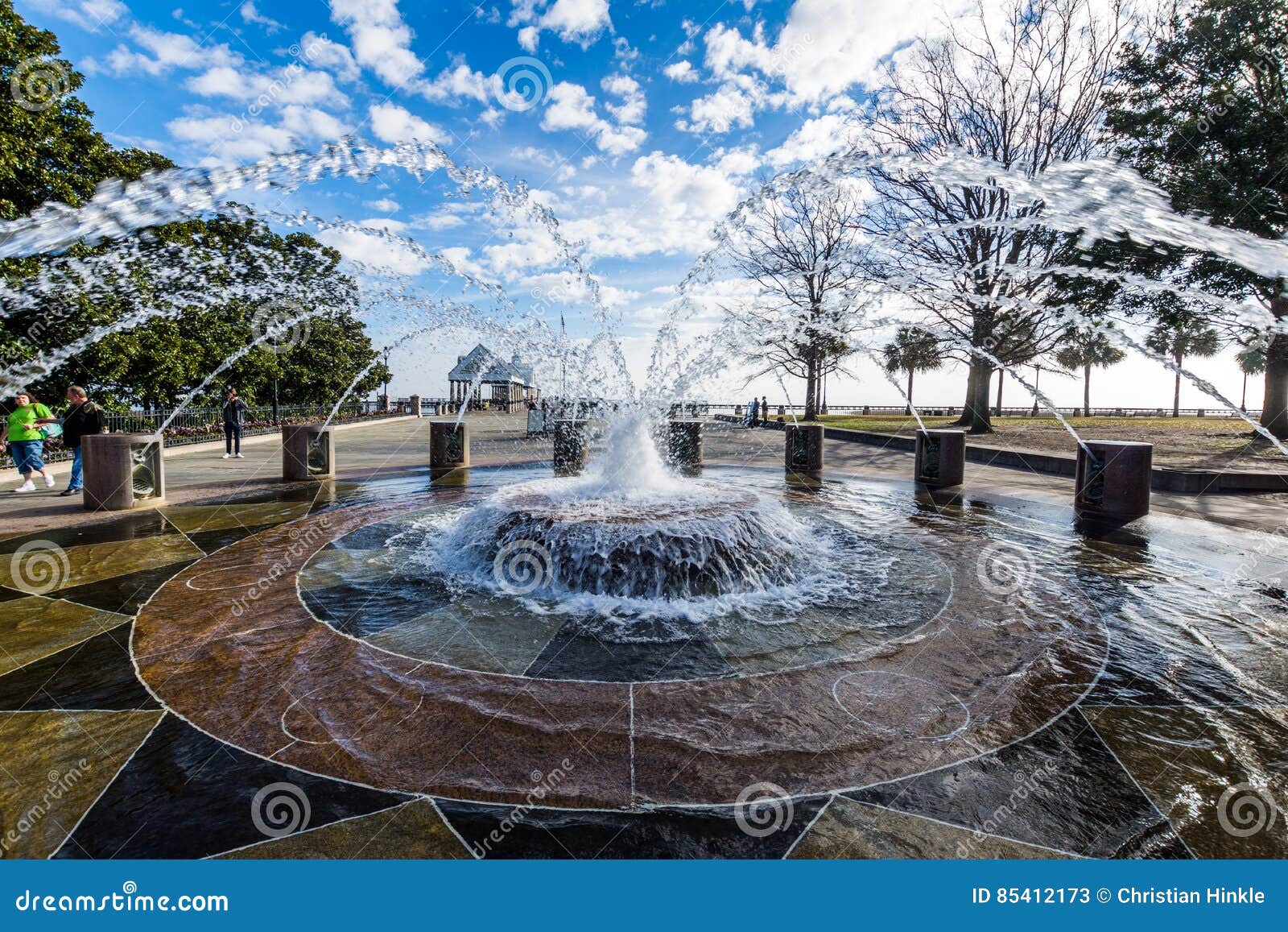Water Front Park in Charleston South Carolina Editorial Stock Photo ...
