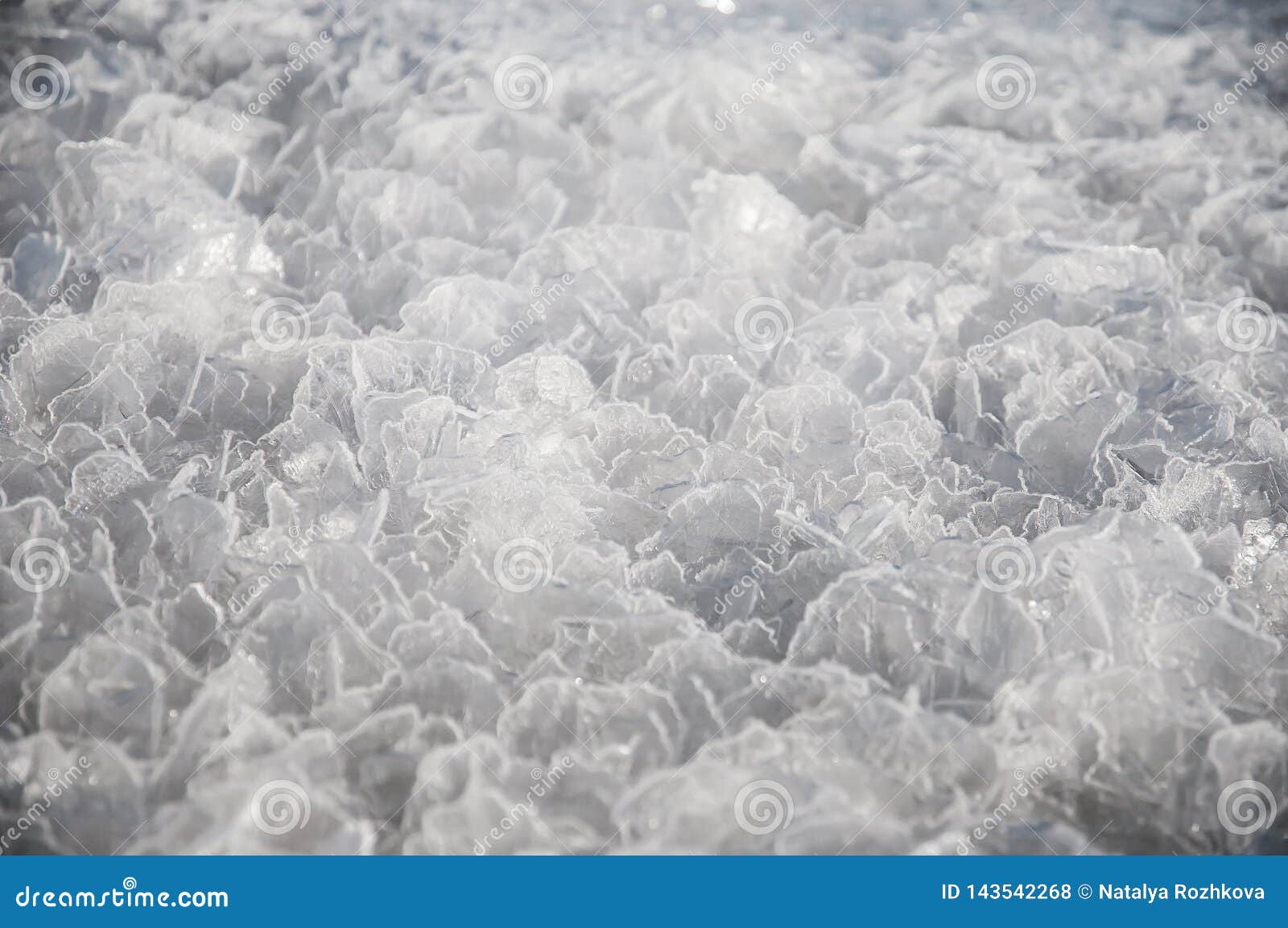 Water Frozen in Ice Macro Background of Solid Crystals Stock Photo ...