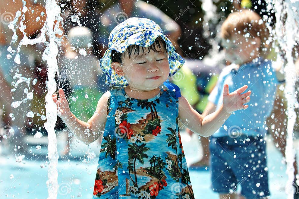 Water fun stock image. Image of child, kids, outside, water - 1462325