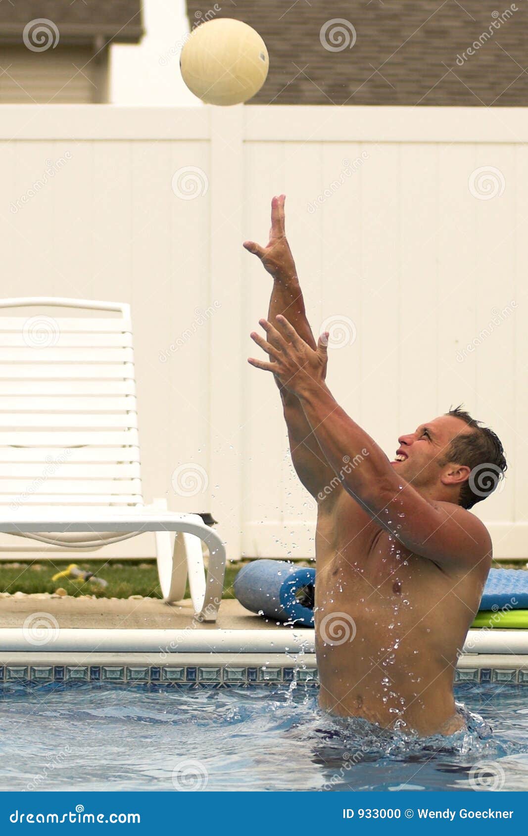 Water Fun stock photo. Image of exercise, return, swimming - 933000