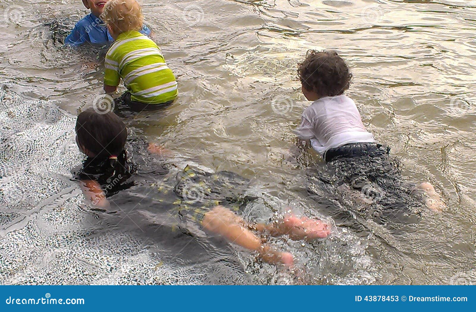 Water fun for kids editorial stock photo. Image of playing - 43878453