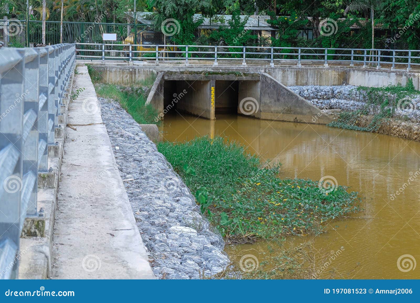 Water Gaet Way for Canal in the City Stock Image - Image of europe ...