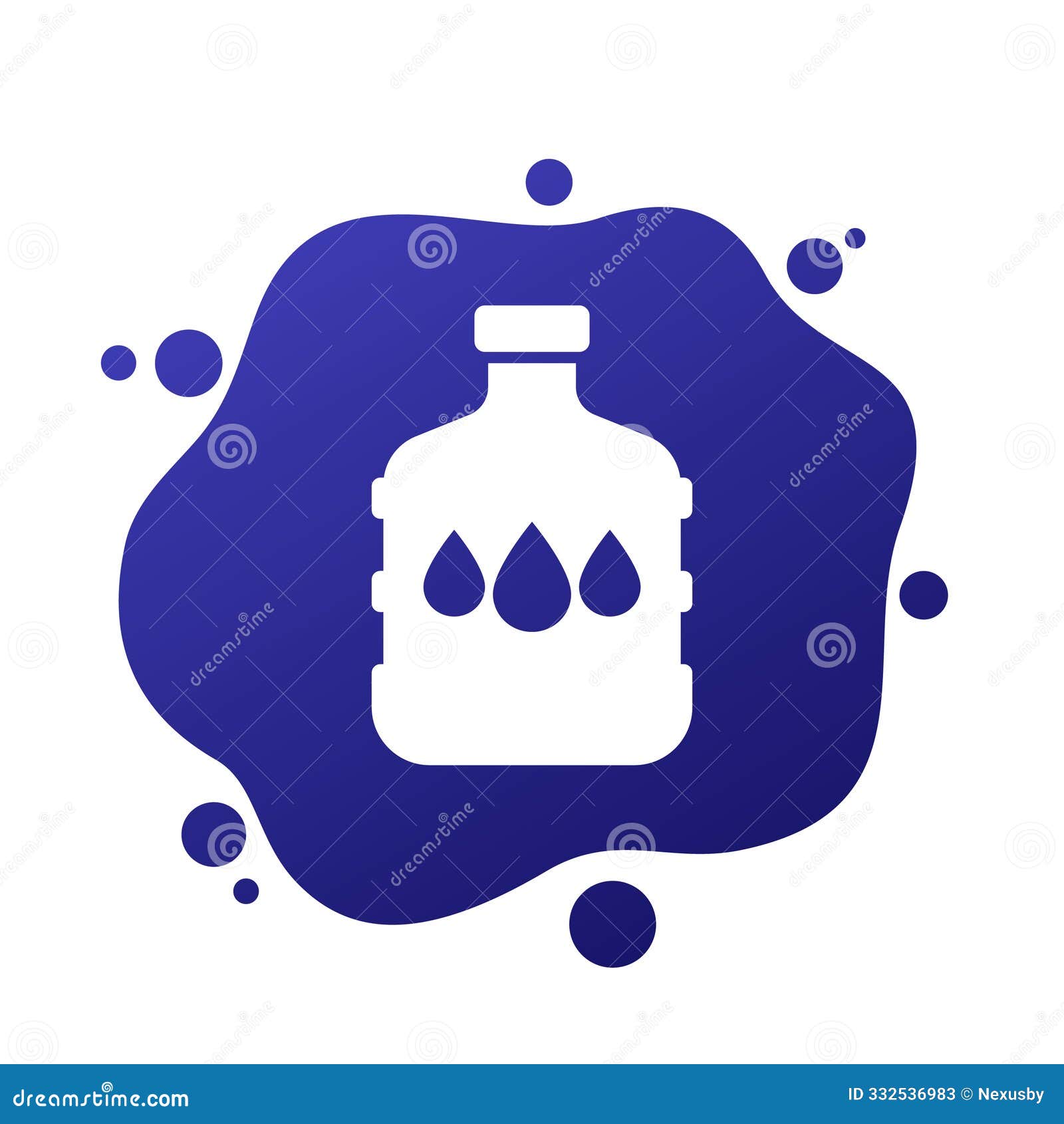 Water Gallon Logo Concept Vector | CartoonDealer.com #192588883