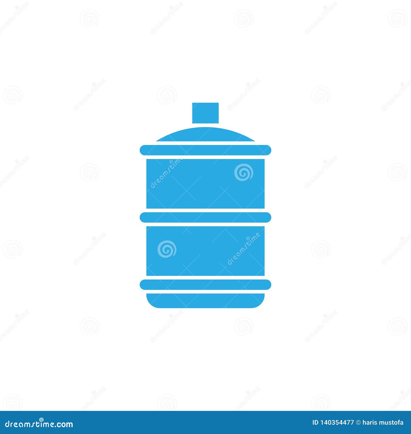 Water Gallon Logo Concept Vector | CartoonDealer.com #192588883