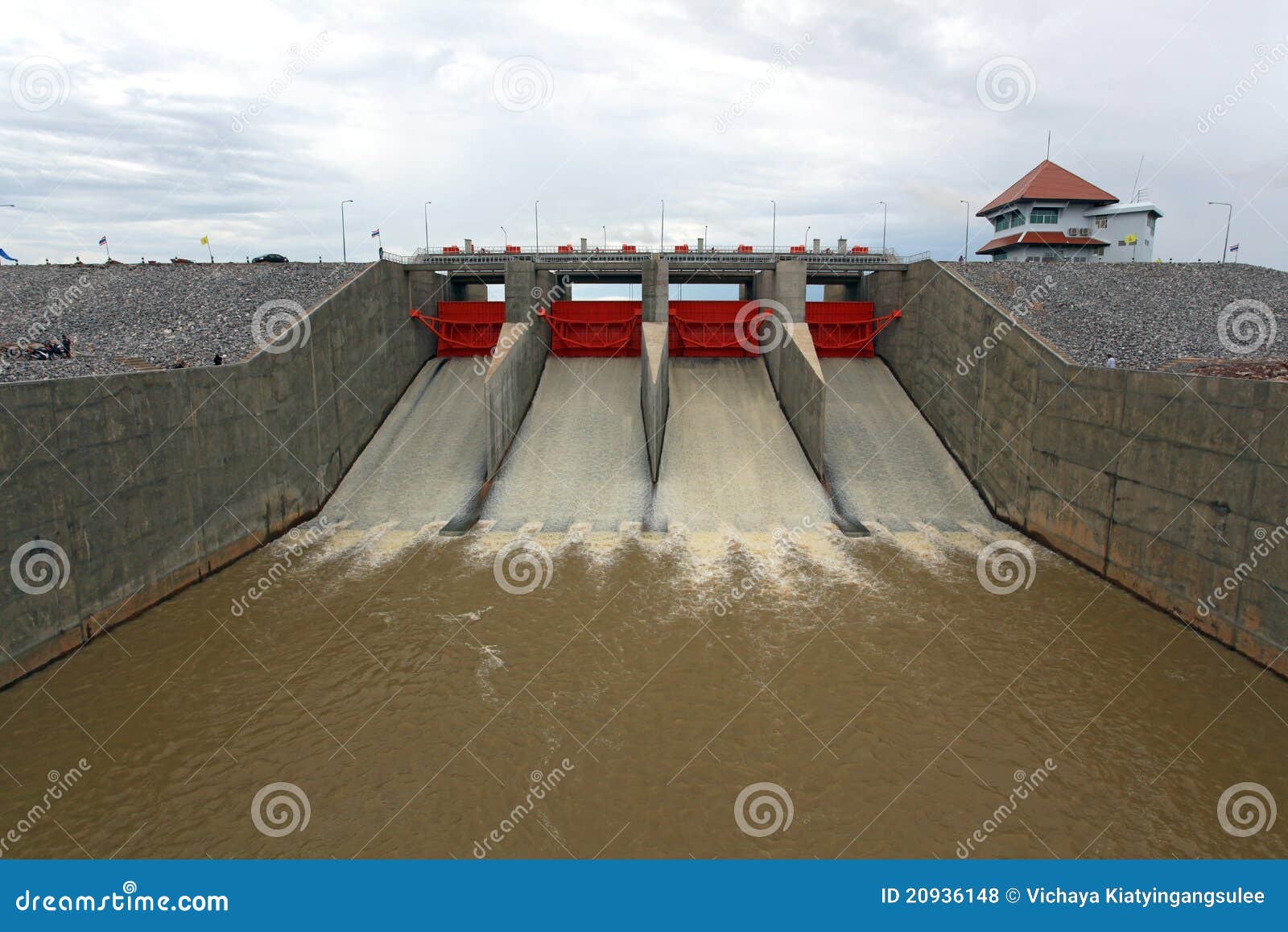 Water gate dam stock photo. Image of powerful, nature - 20936148
