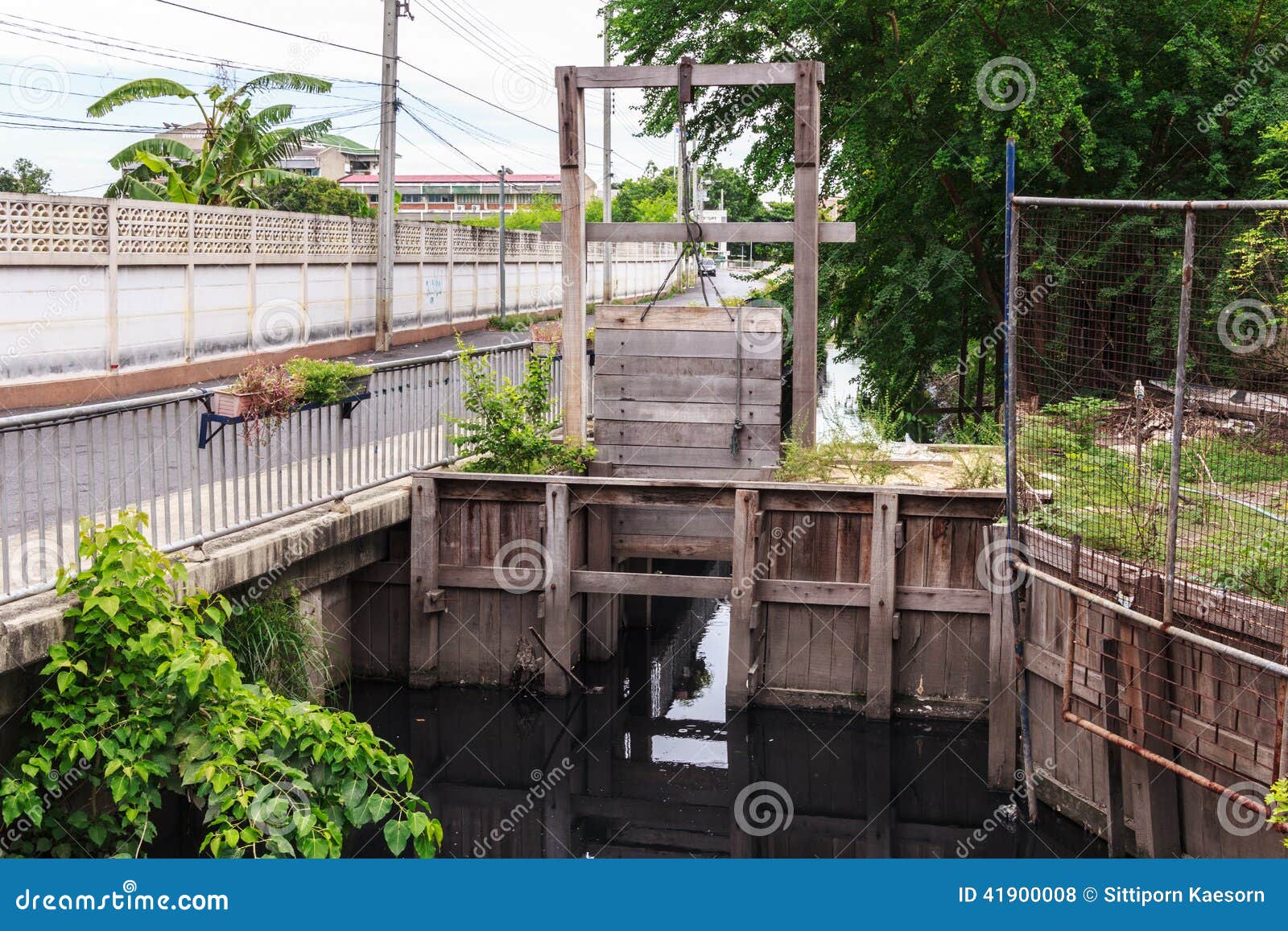 Water gate stock photo. Image of wicket, water, hang - 41900008