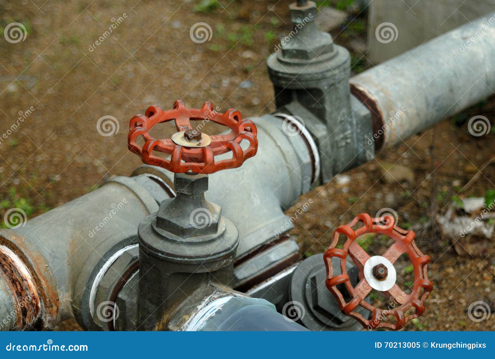 Water gate valve stock image. Image of flow, water, engineering - 70213005