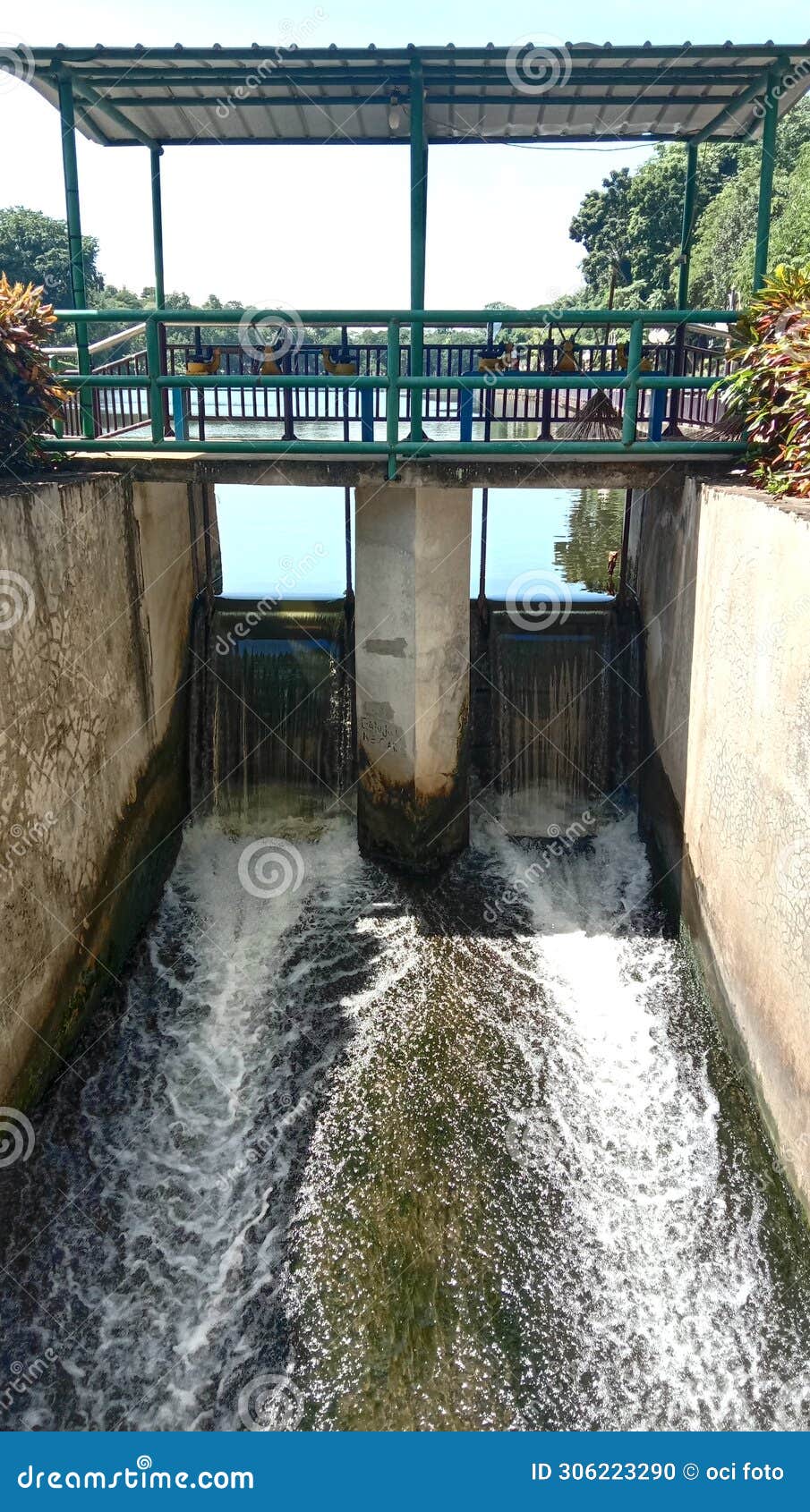 Water Gate, Water Volume Regulator Stock Photo - Image of volume, gate ...