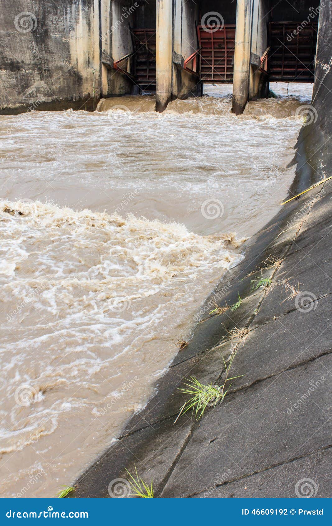 Water Gates for Irrigation in Asia Stock Photo - Image of landscape ...