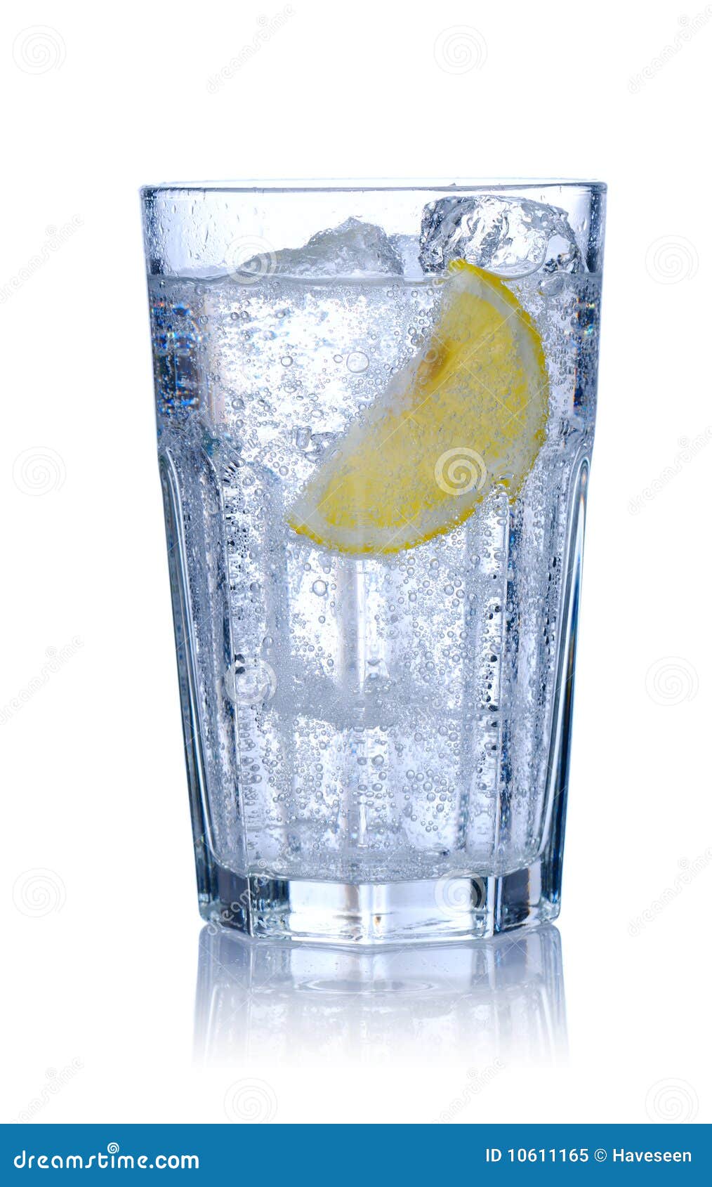 Water glass stock image. Image of natural, water, isolated - 10611165