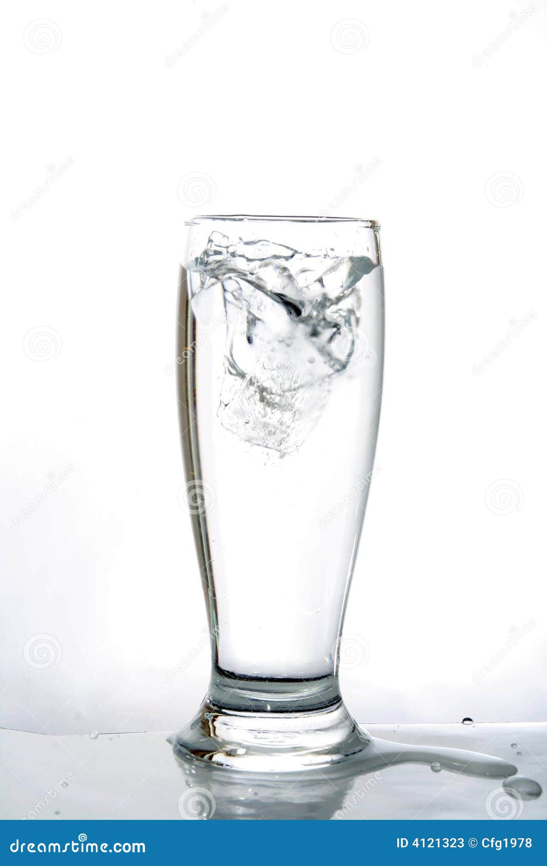Water Glass Picture. Image: 4121323