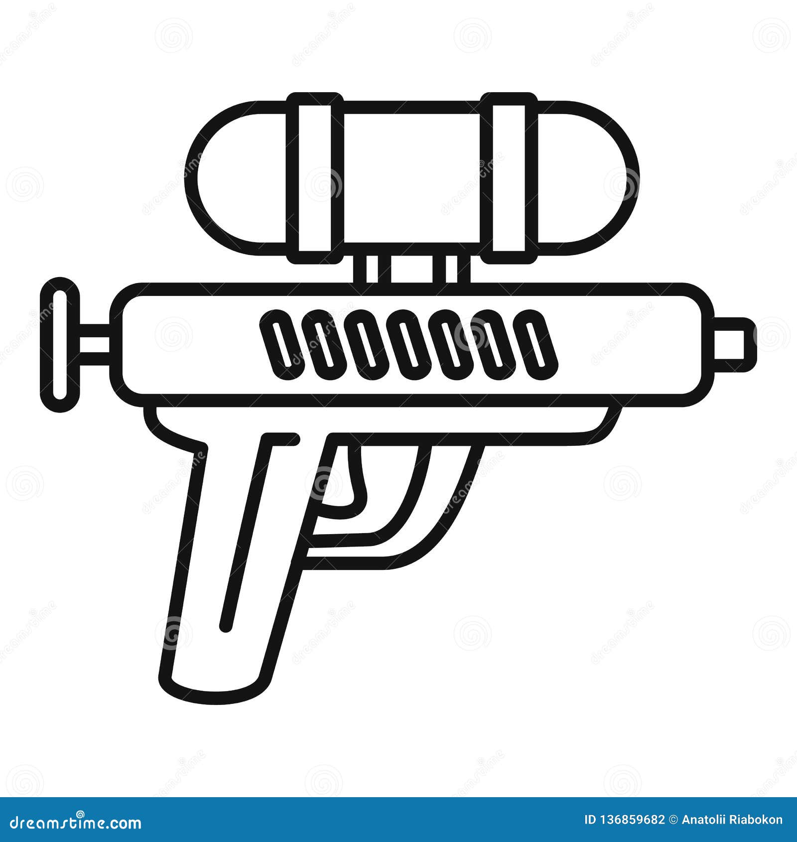 Water Gun Icon, Outline Style Stock Vector - Illustration of kids ... Water Gun Icon, Outline Style Stock Vector - Illustration of kids ...