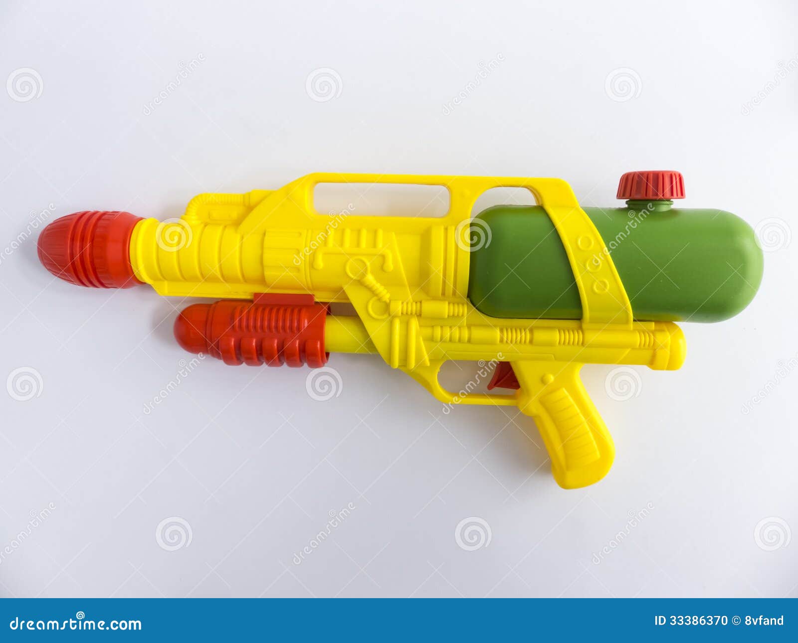 Water Gun stock photo. Image of white, weapon, yellow - 33386370