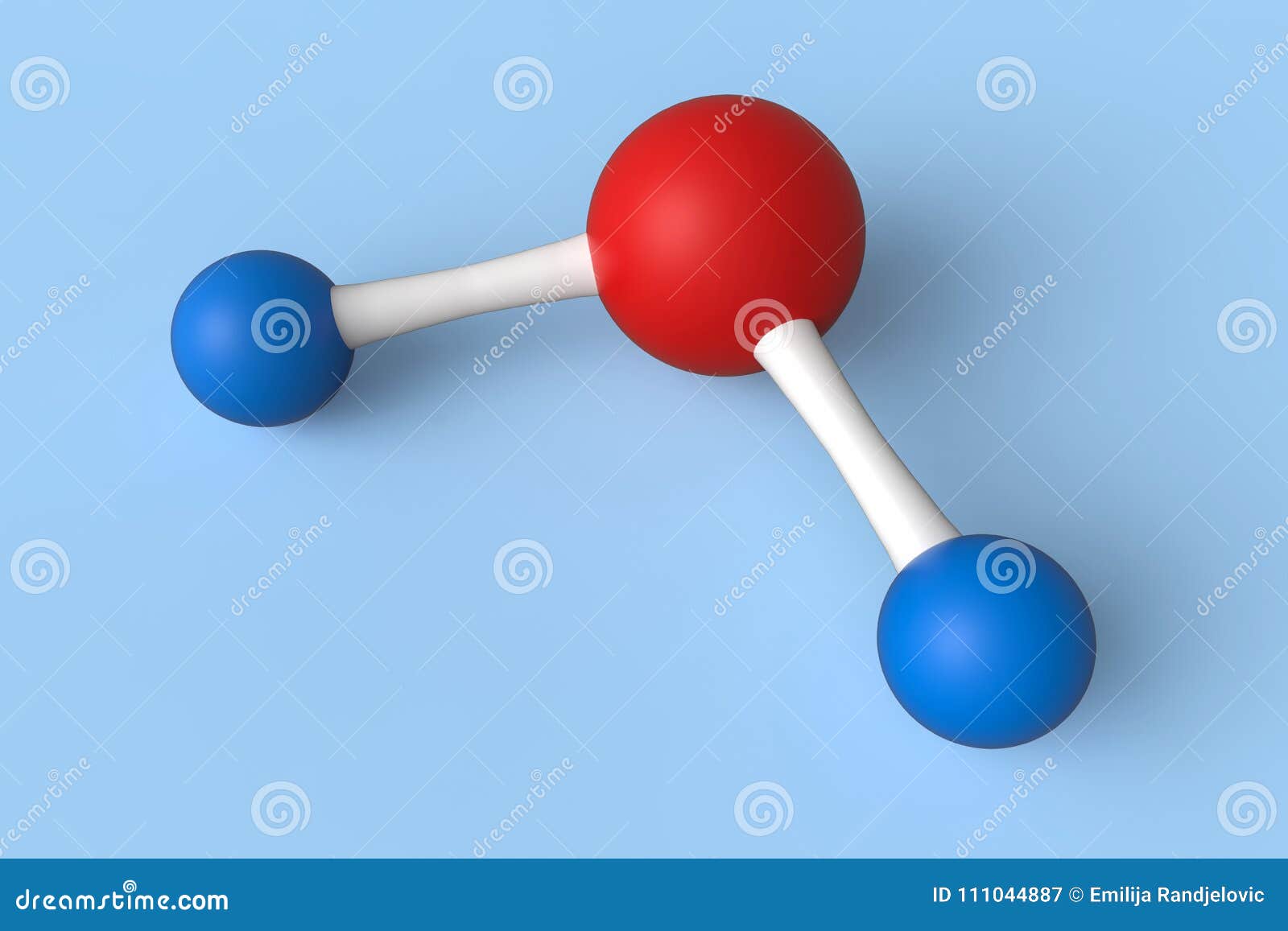 H2o Atom Model