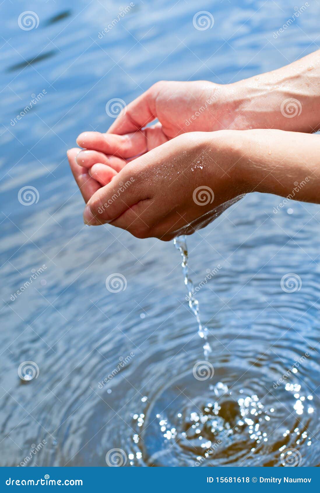 Water in hands stock photo. Image of hand, concept, drop - 15681618