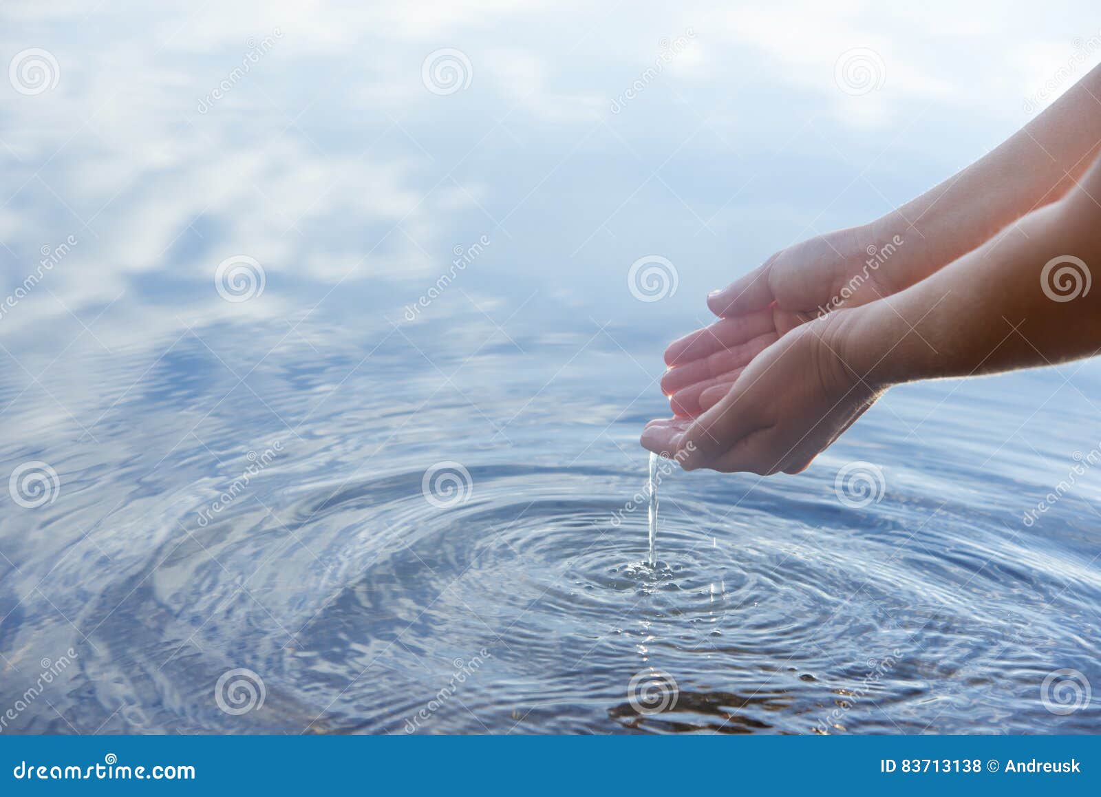 Water and hands stock photo. Image of splash, raindrop - 83713138