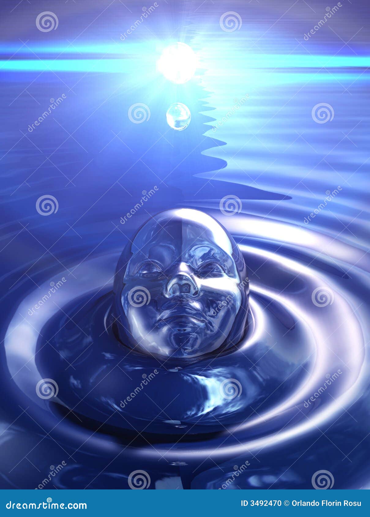 Water head stock illustration. Illustration of advance - 3492470