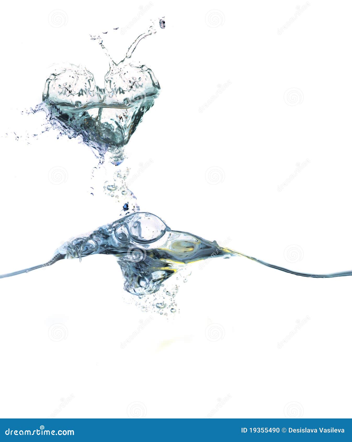 Water heart stock photo. Image of clear, nature, droplet - 19355490