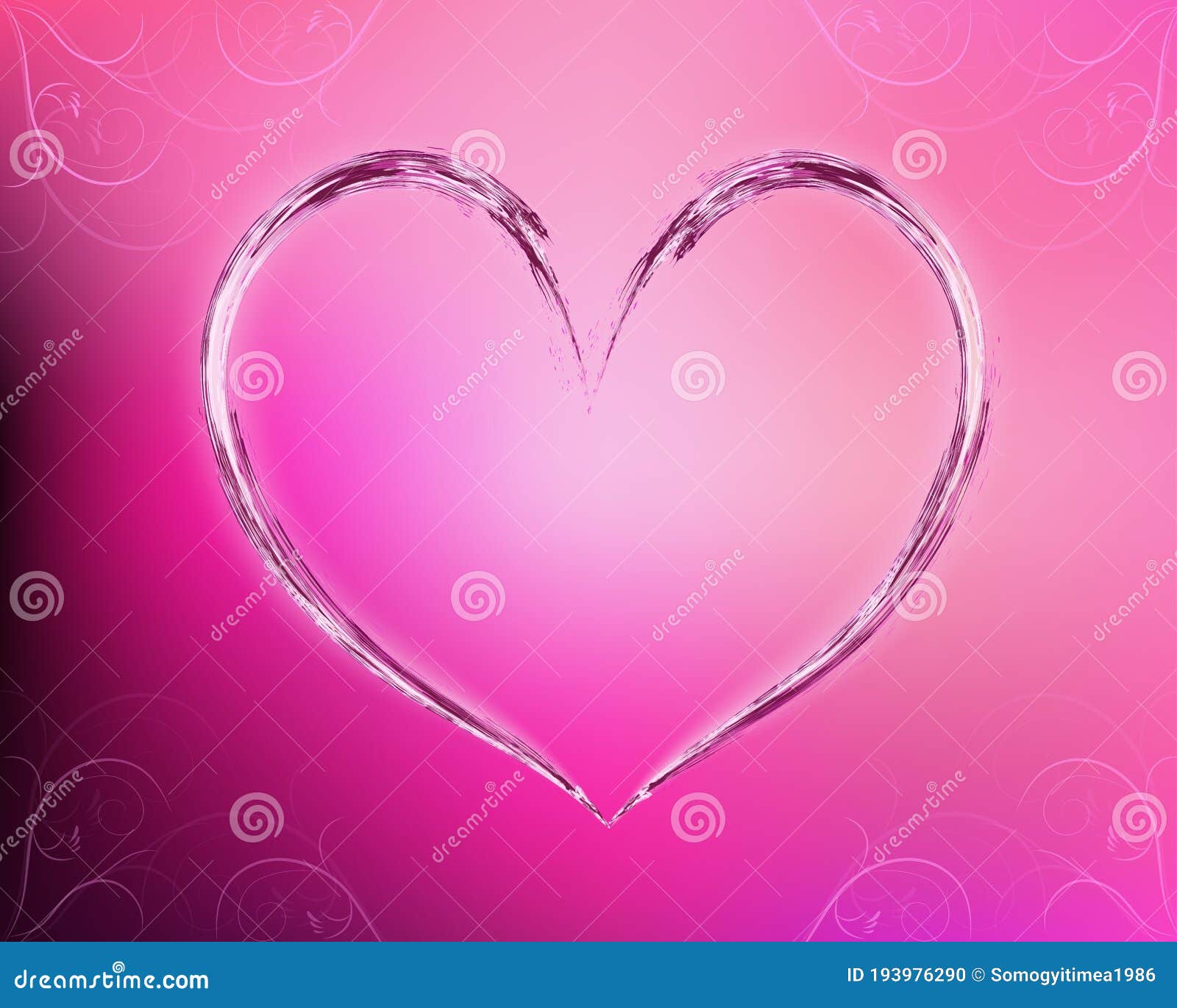 Pink Heart Splashing Water Stock Illustrations – 34 Pink Heart ...