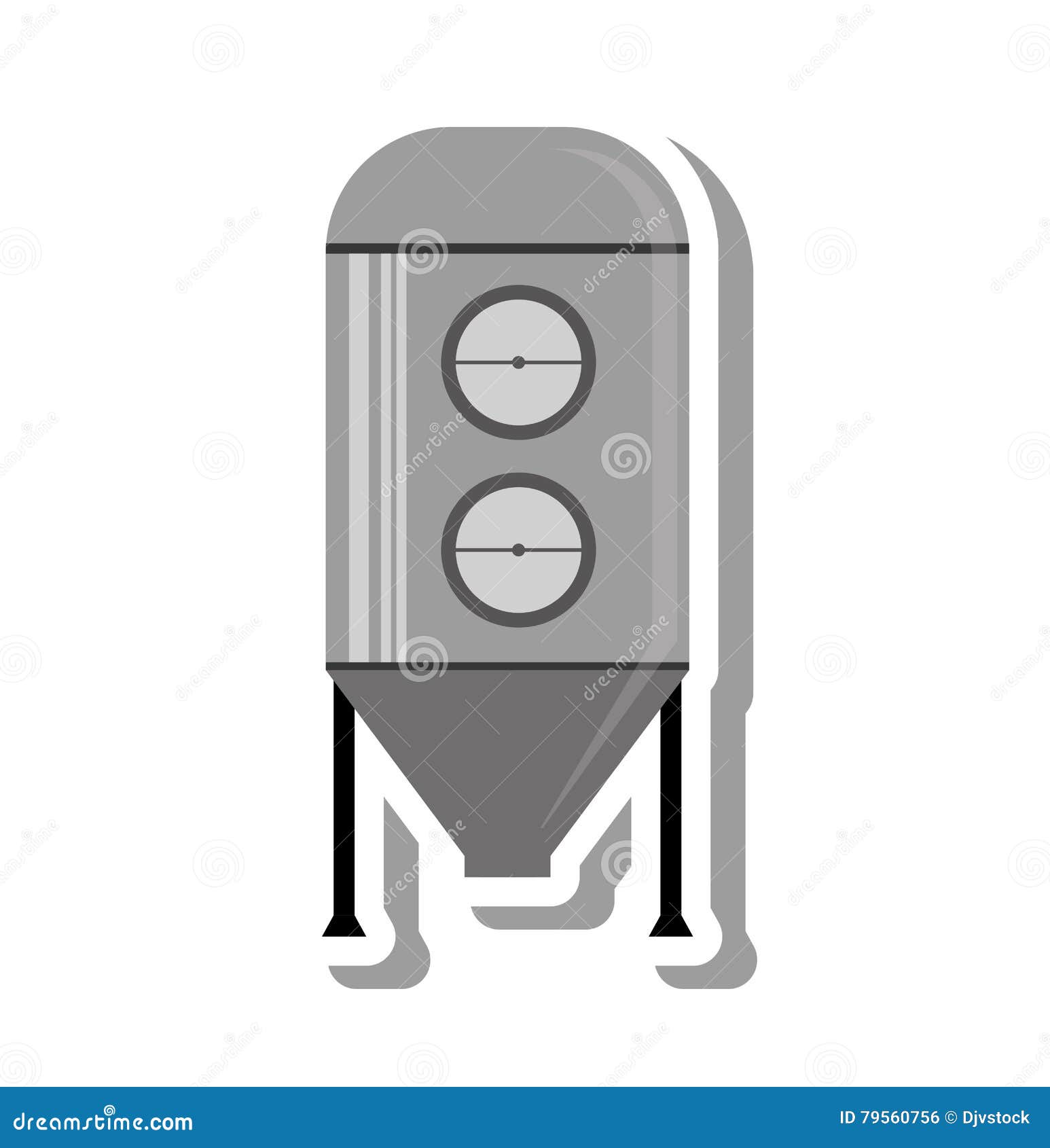 Water heater tank icon stock vector. Illustration of domestic - 79560756