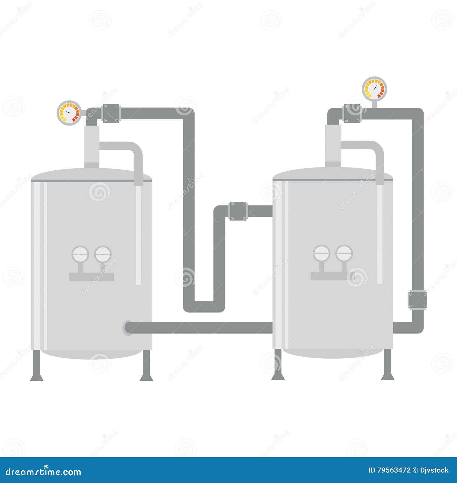 Water heater tank icon stock vector. Illustration of boil - 79563472