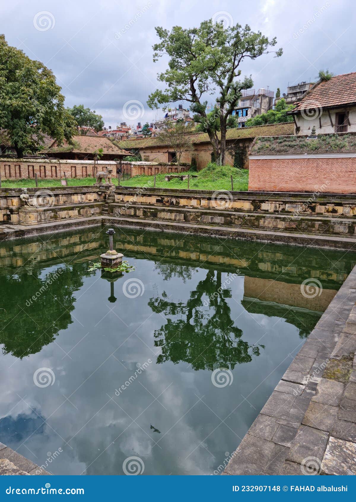 Water from heaven stock photo. Image of tower, reflection - 232907148