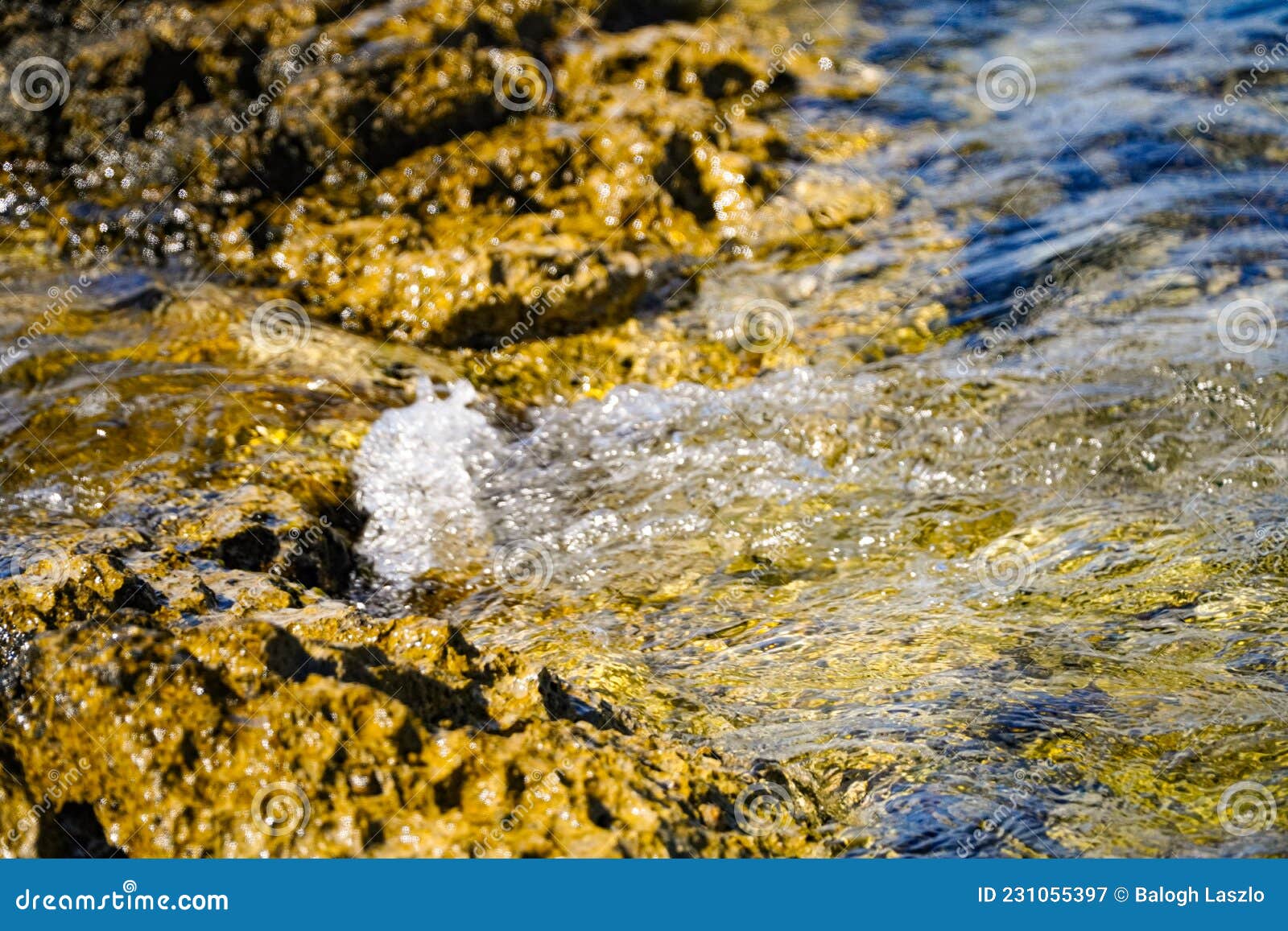 Water Hitting the Rocks , the Sea Waves Stock Image - Image of beach ...