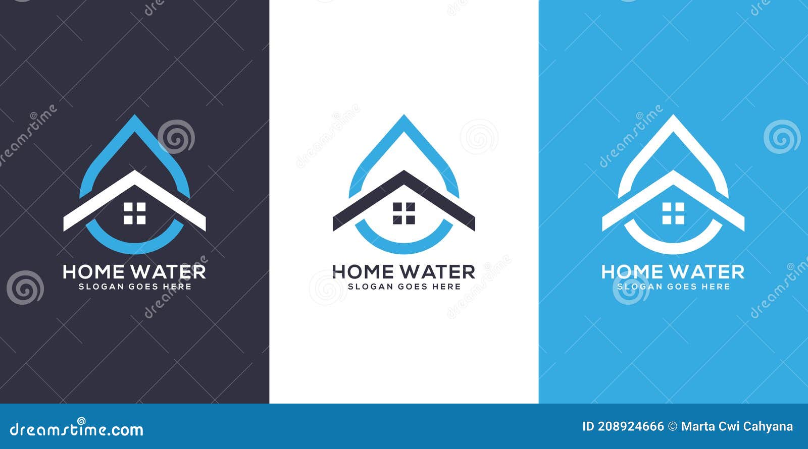 Water Home Tap Icon, Faucet House Renovation Concept Line Flat Vector ...