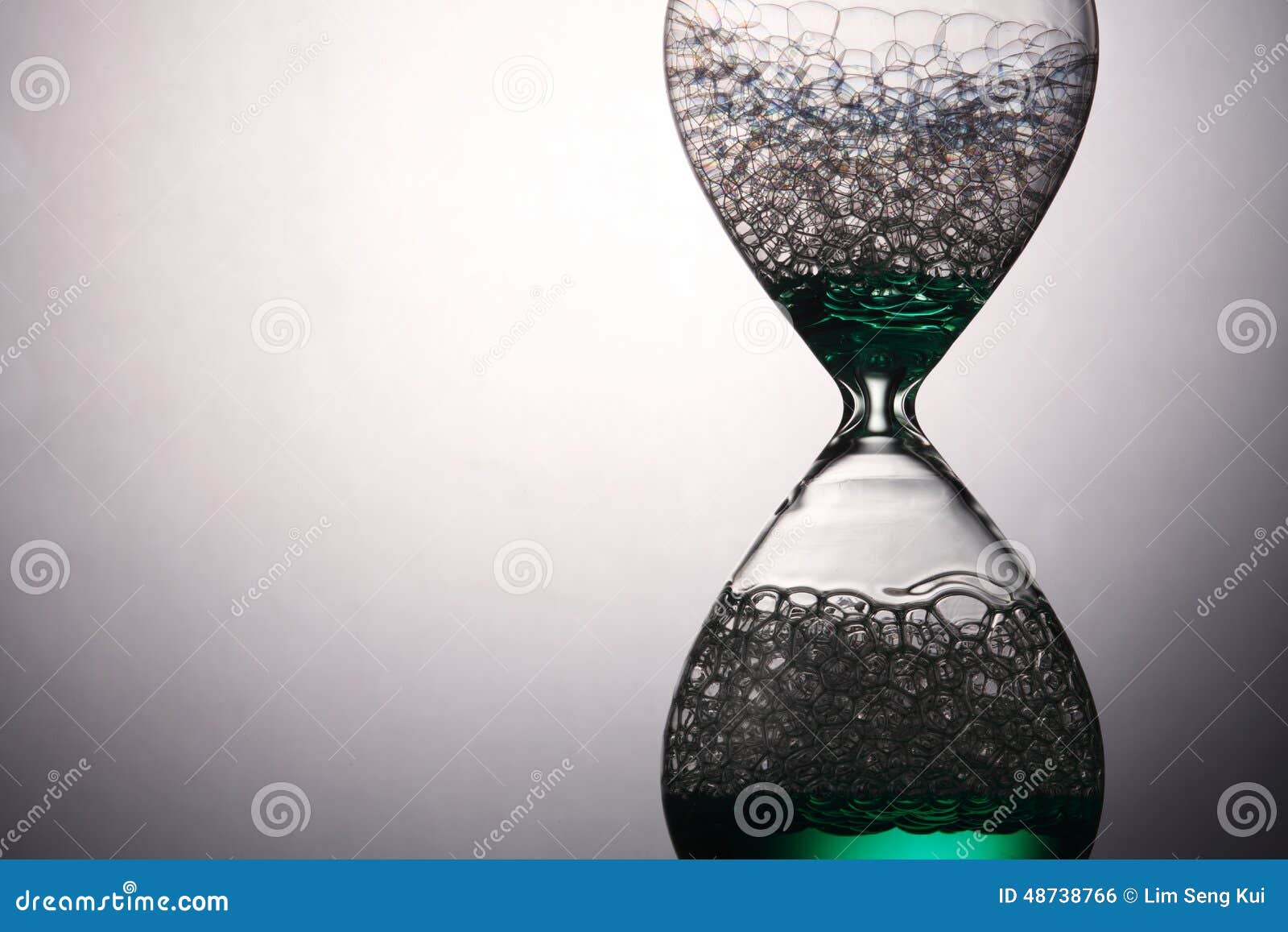 Water hour glass stock photo. Image of color, people - 48738766