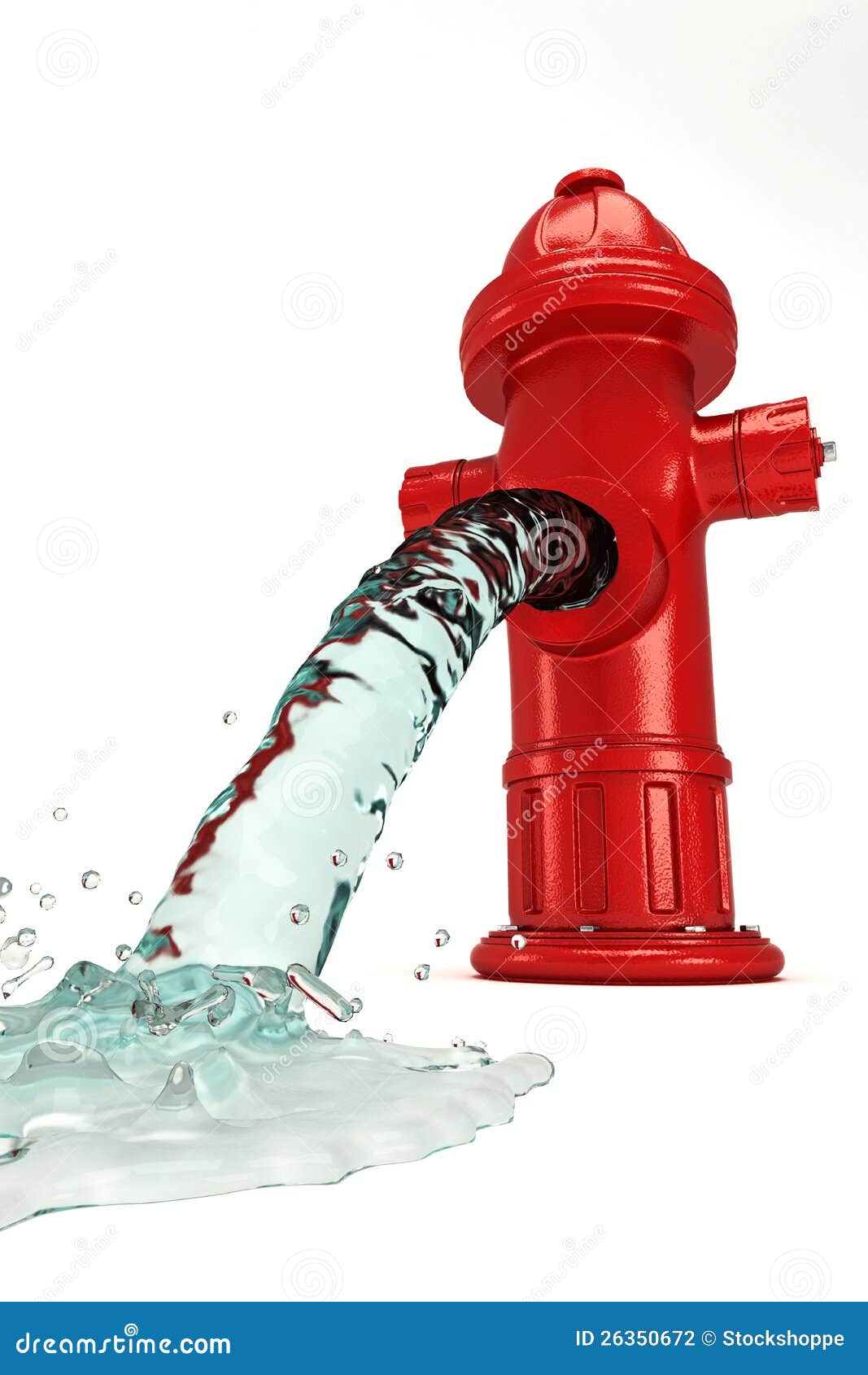 Water Hydrant stock illustration. Illustration of equipment - 26350672