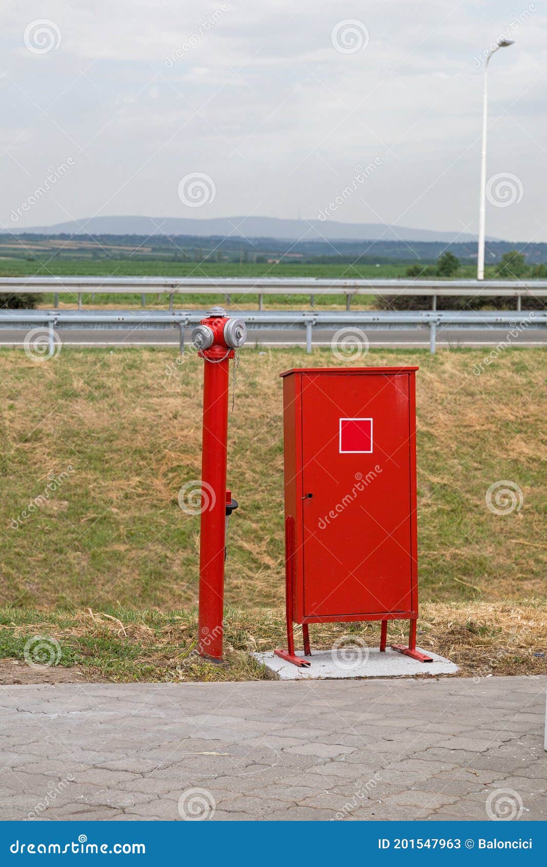 Fire Hydrant Box stock image. Image of equipment, outdoors - 201547963