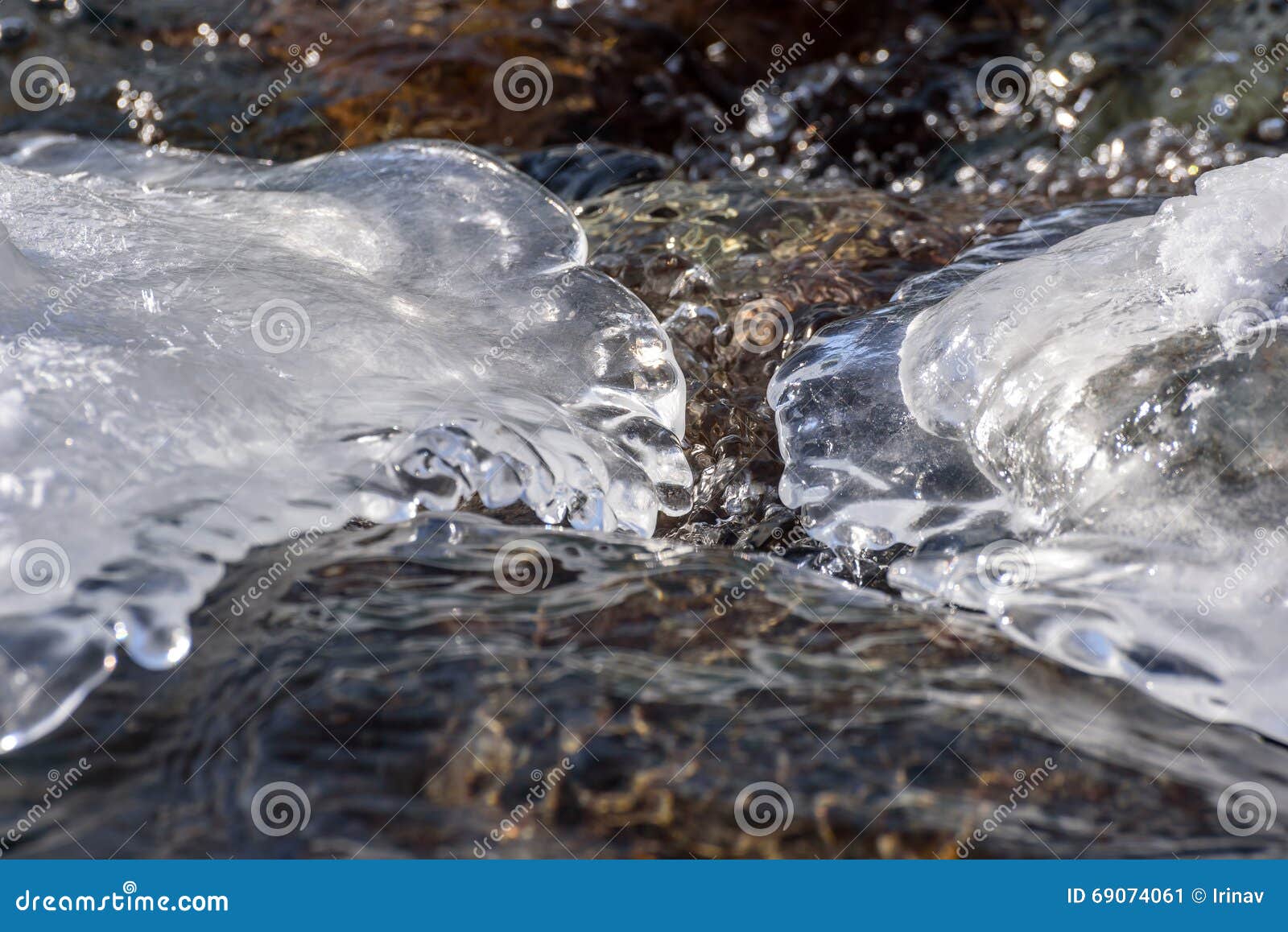 Water Ice Snow Pattern Flow Stock Image - Image of abstract, snow: 69074061