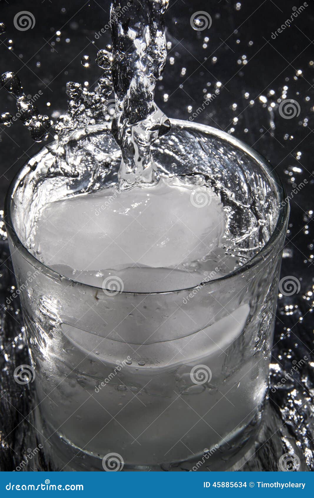 Water and Ice stock photo. Image of clear, refreshment - 45885634