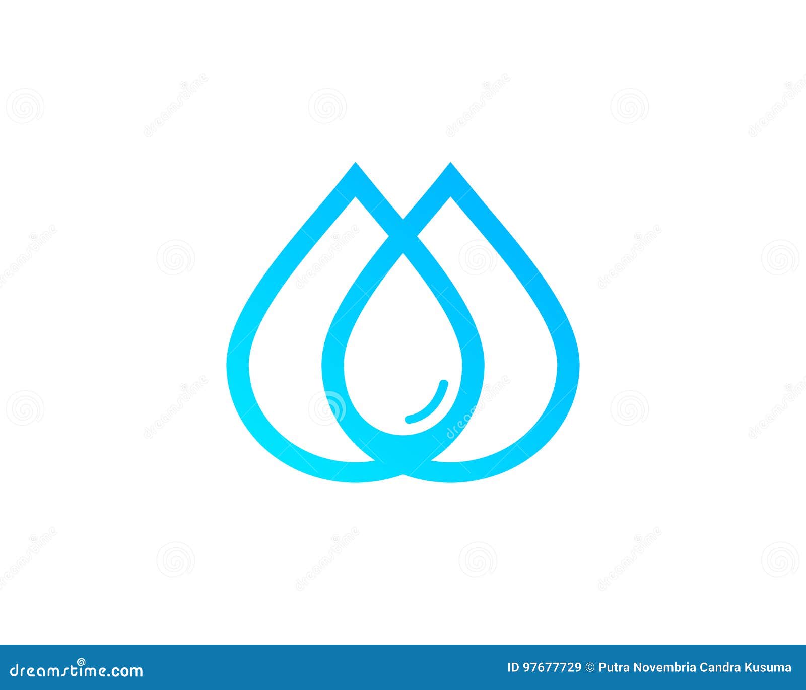 Water Icon Logo Design Element Stock Vector - Illustration of color ...